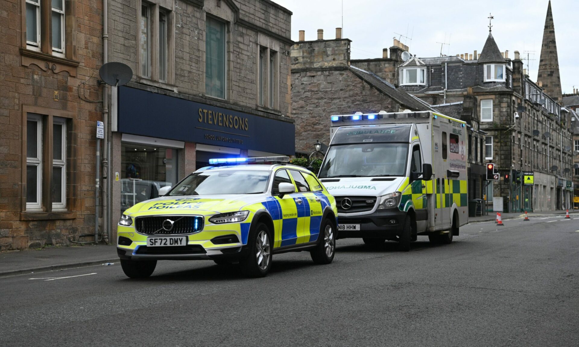 Perth street closed after incident involving female pedestrian and van ...