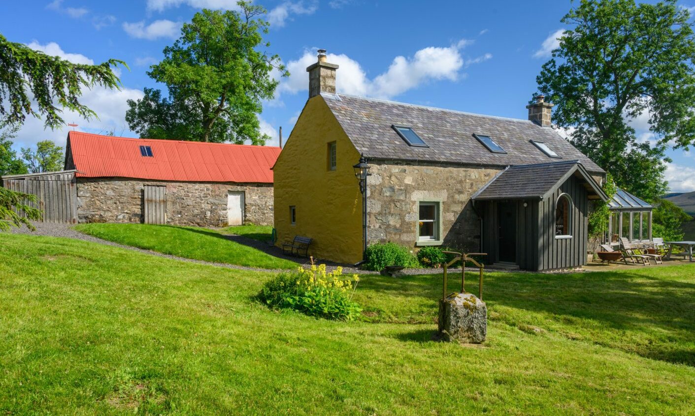 Stunning Glenisla cottage has 19.5 acres and beautiful lochan