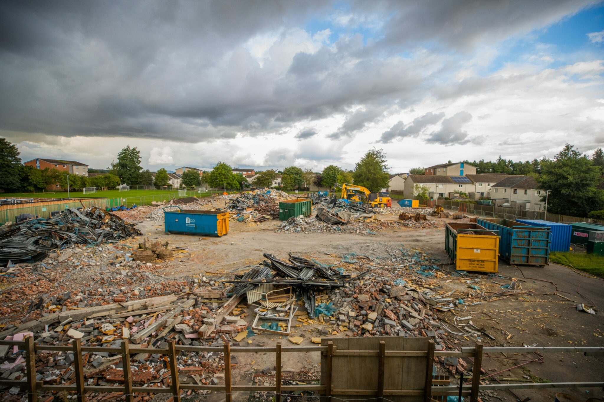 End of an era as Perth's North Muirton Primary School demolished