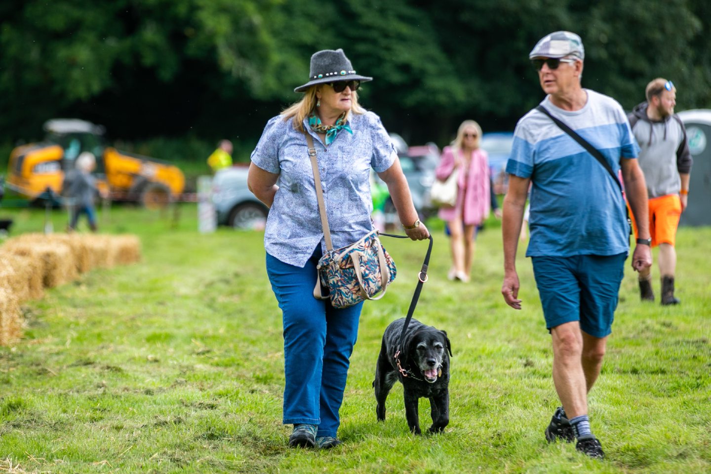 Cortachy Highland Games crowd honour late Lord Airlie
