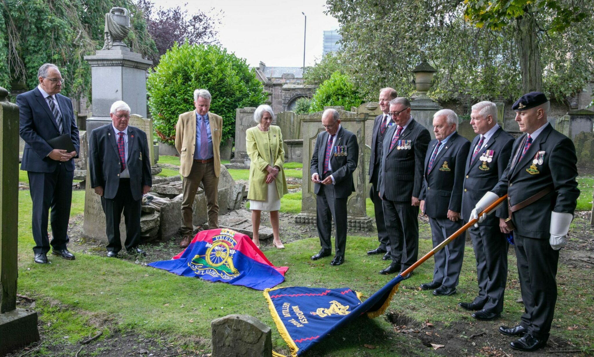 Dundee Waterloo veteran given Howff headstone after 170 years