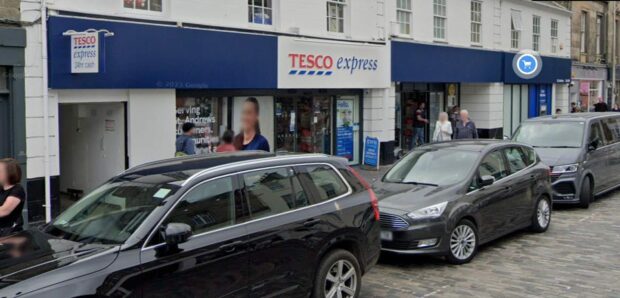 St Andrews Tesco shopper hit shop worker and four police