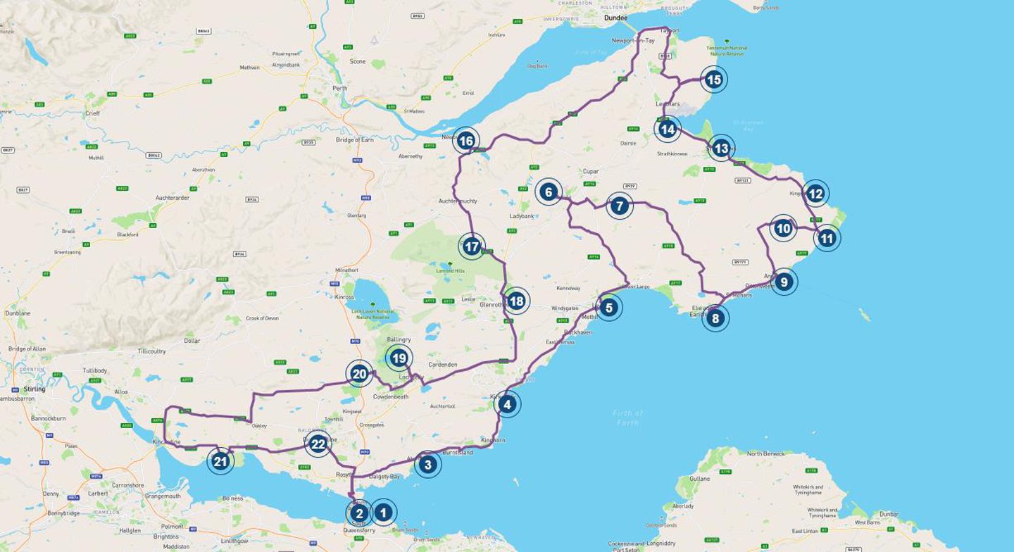 New Fife 191 road trip shows region's most Instagrammable places