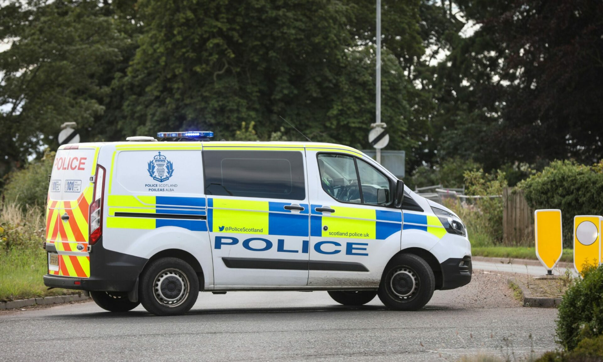 Two dead and third in critical condition after crash on A914 in Fife