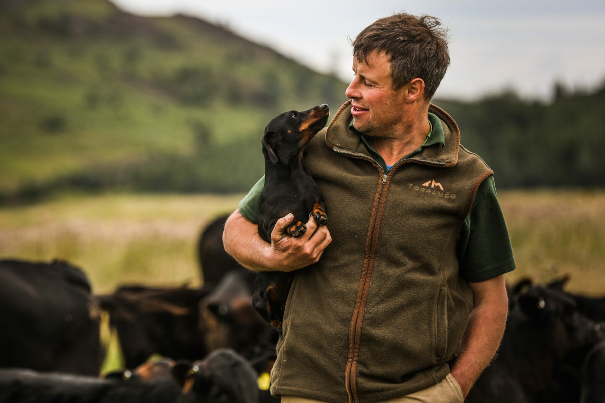 How Perthshire farmer is feeding his cows the eco way