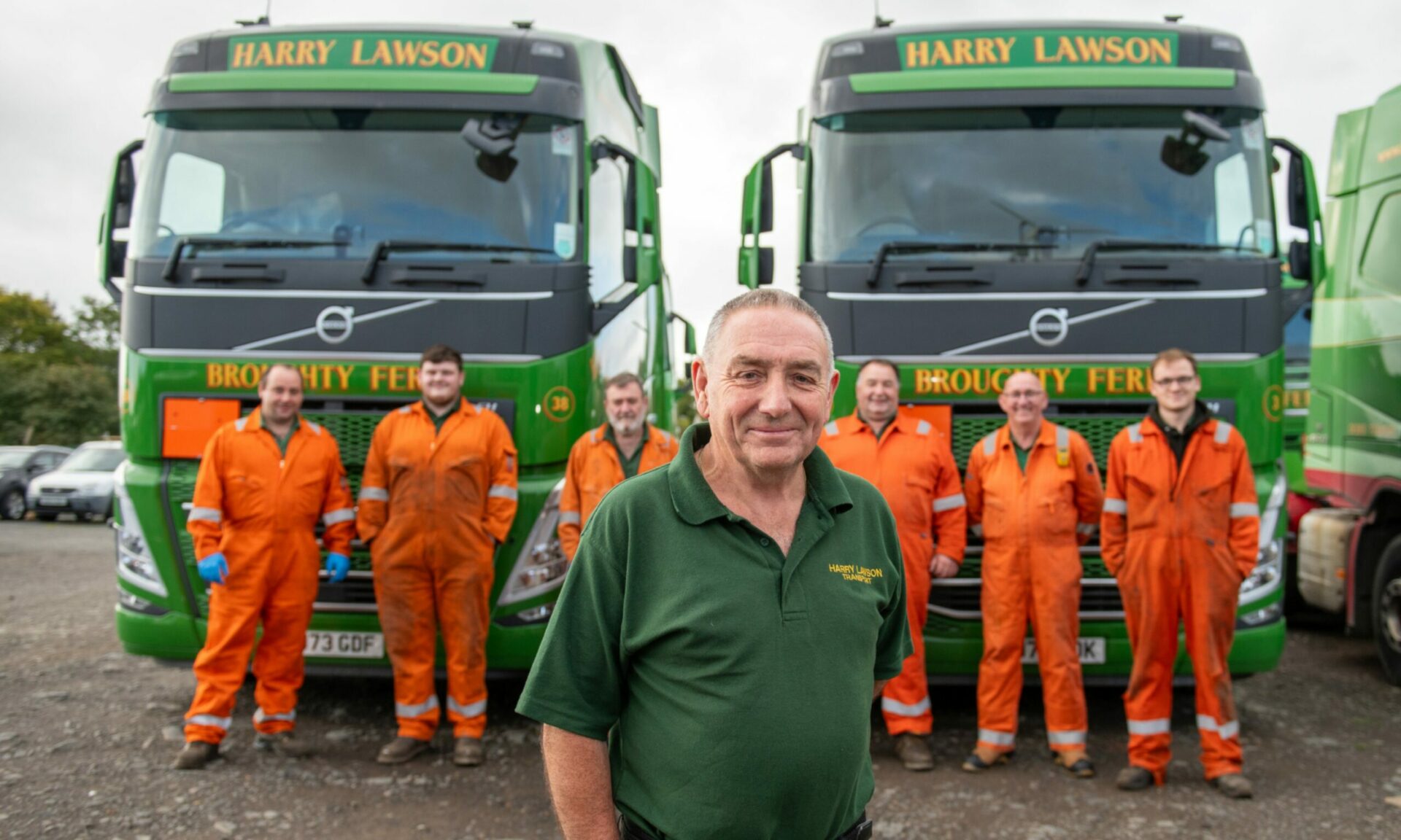 Lorry-loving Dundee mechanic's 50-year career with Harry Lawson