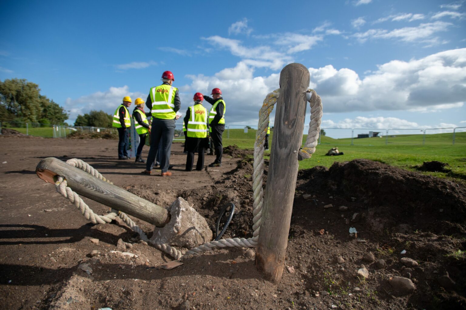 Site works start at groundbreaking Monifieth community hub