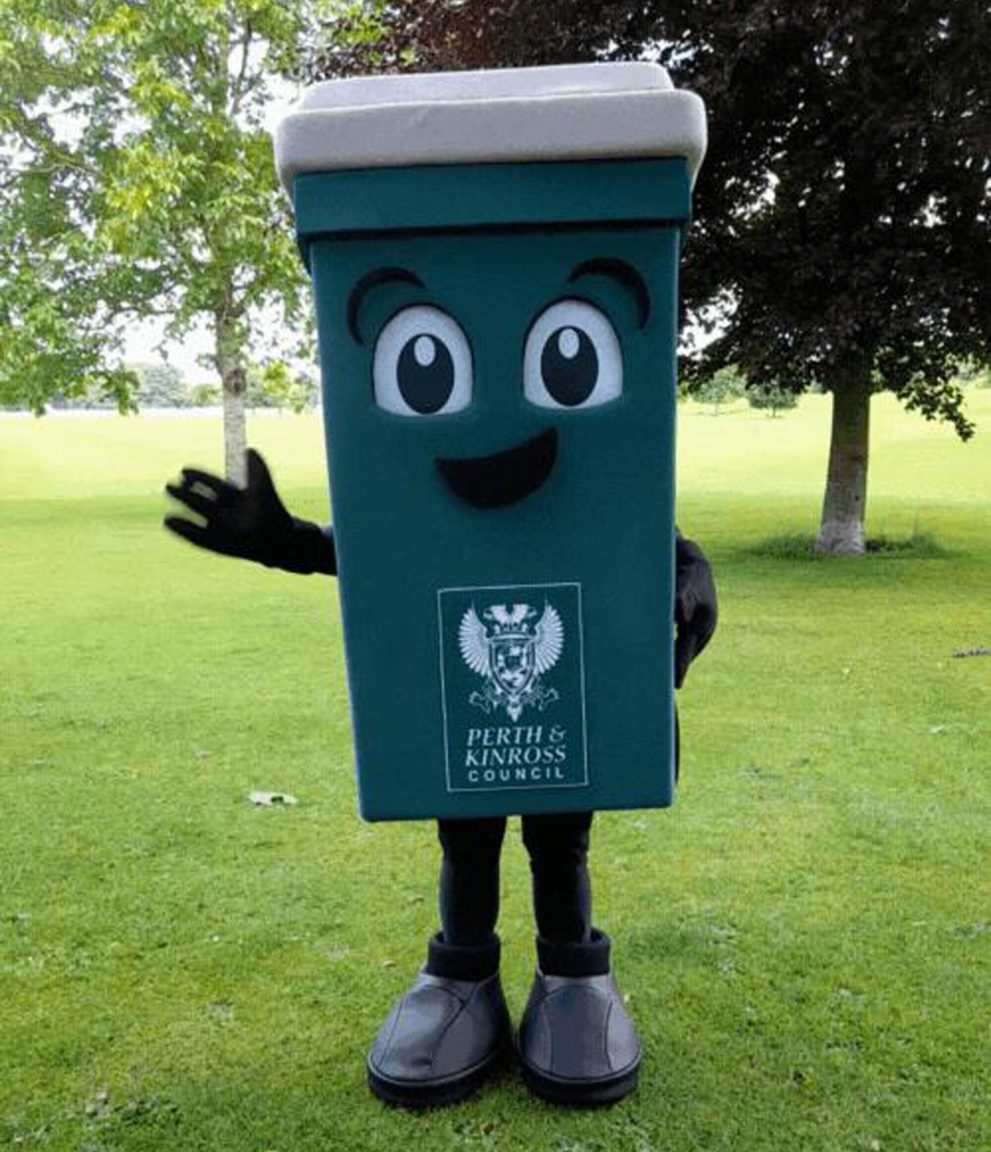 Perth and Kinross grey bins have 'huge impact' on council record