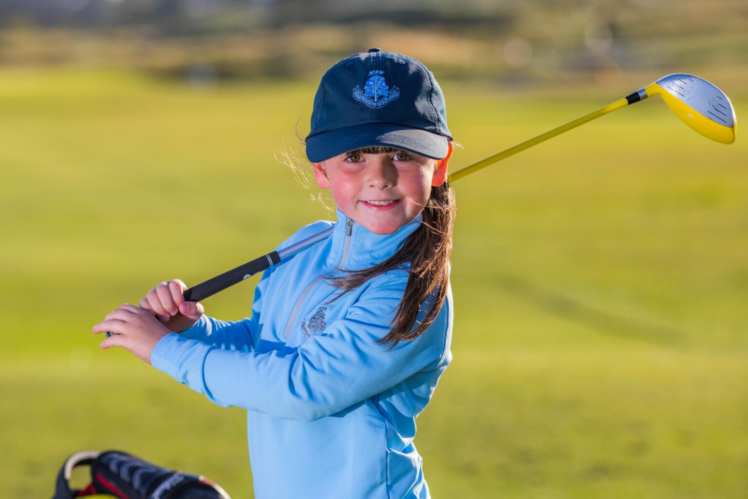 Carnoustie six-year-old Isla on course for golfing success