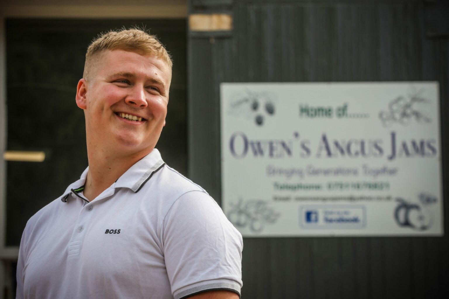 Rugby mad Angus jam maker Owen is sick of sticky stereotypes