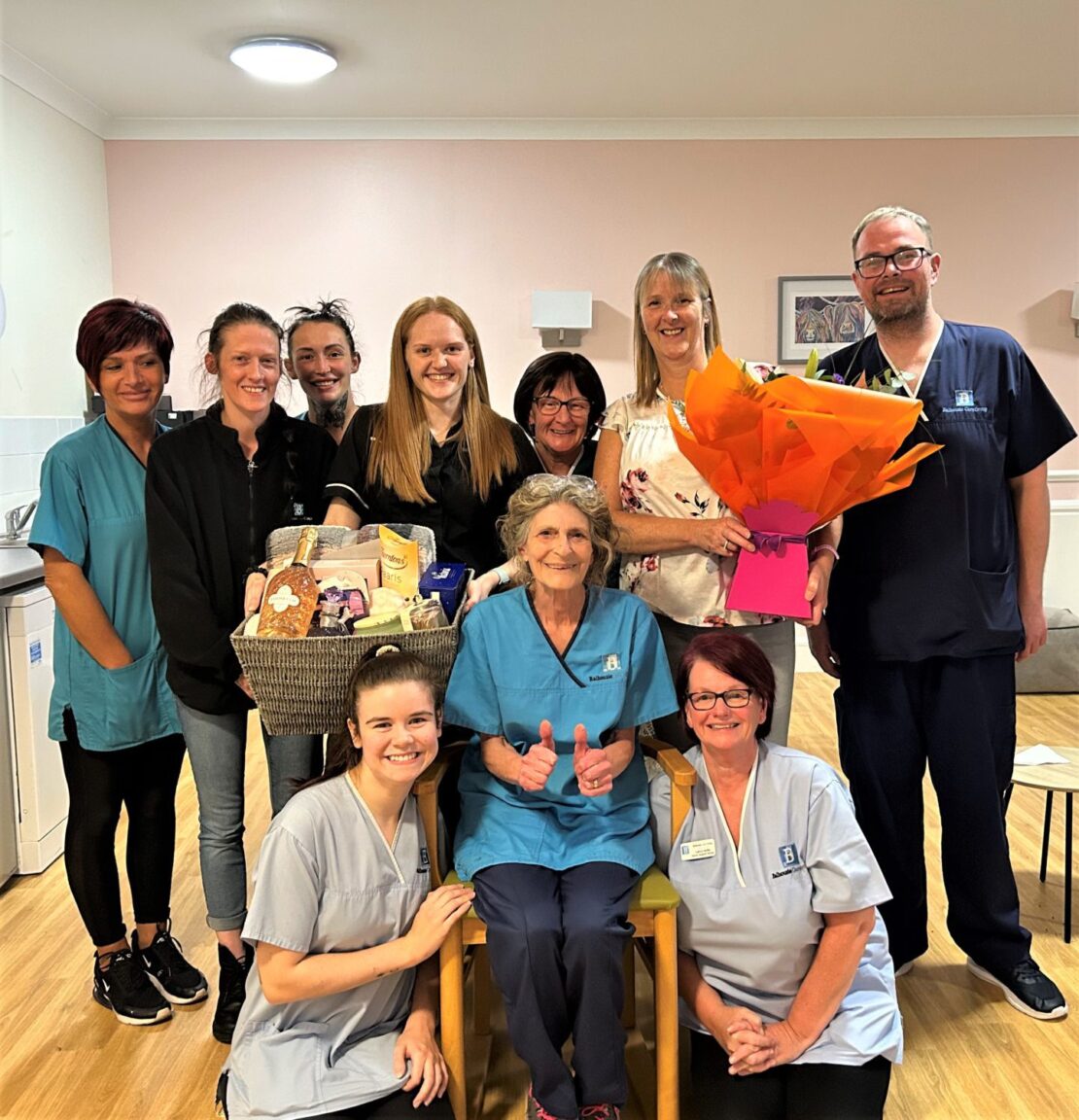 Rumbling Bridge care home stalwart retires after 36 years