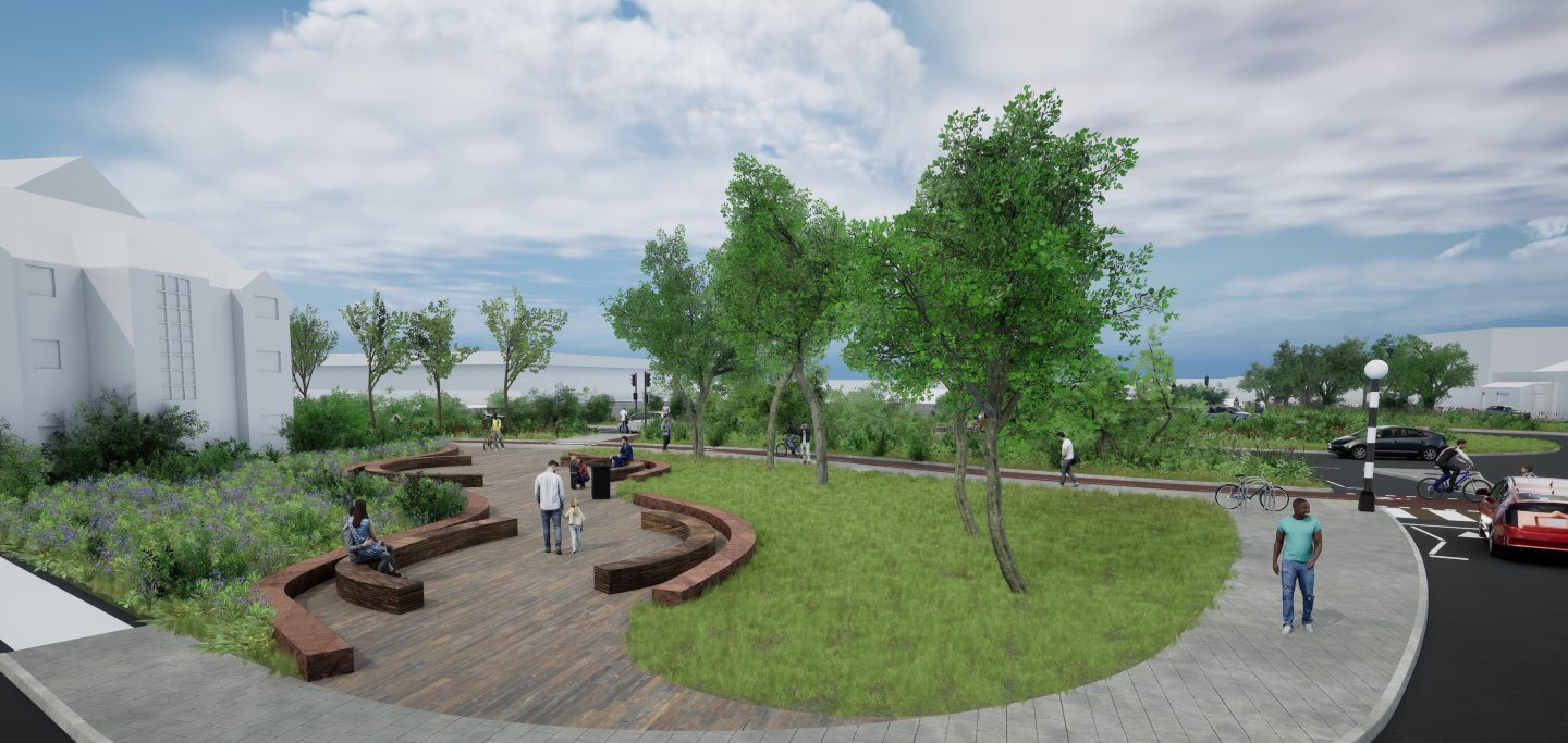 Designs reveal new-look Arbroath in £14 million active travel plan