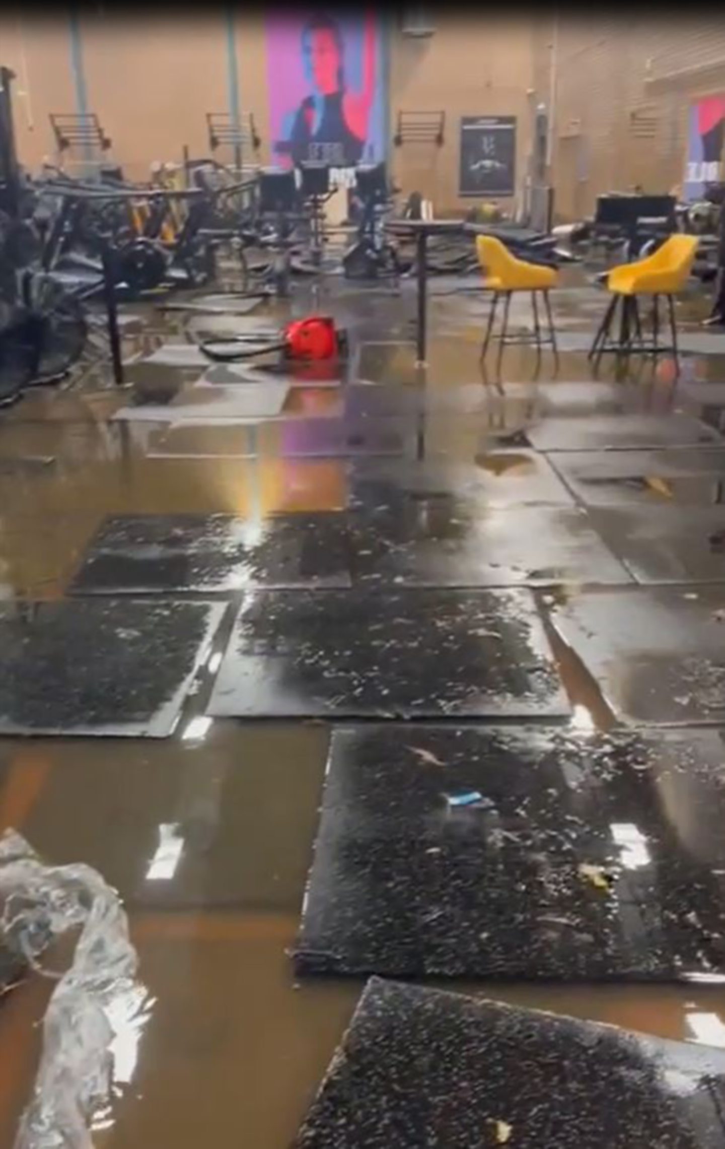 Bell's Sports Centre gym moving out after Perth flood catastrophe