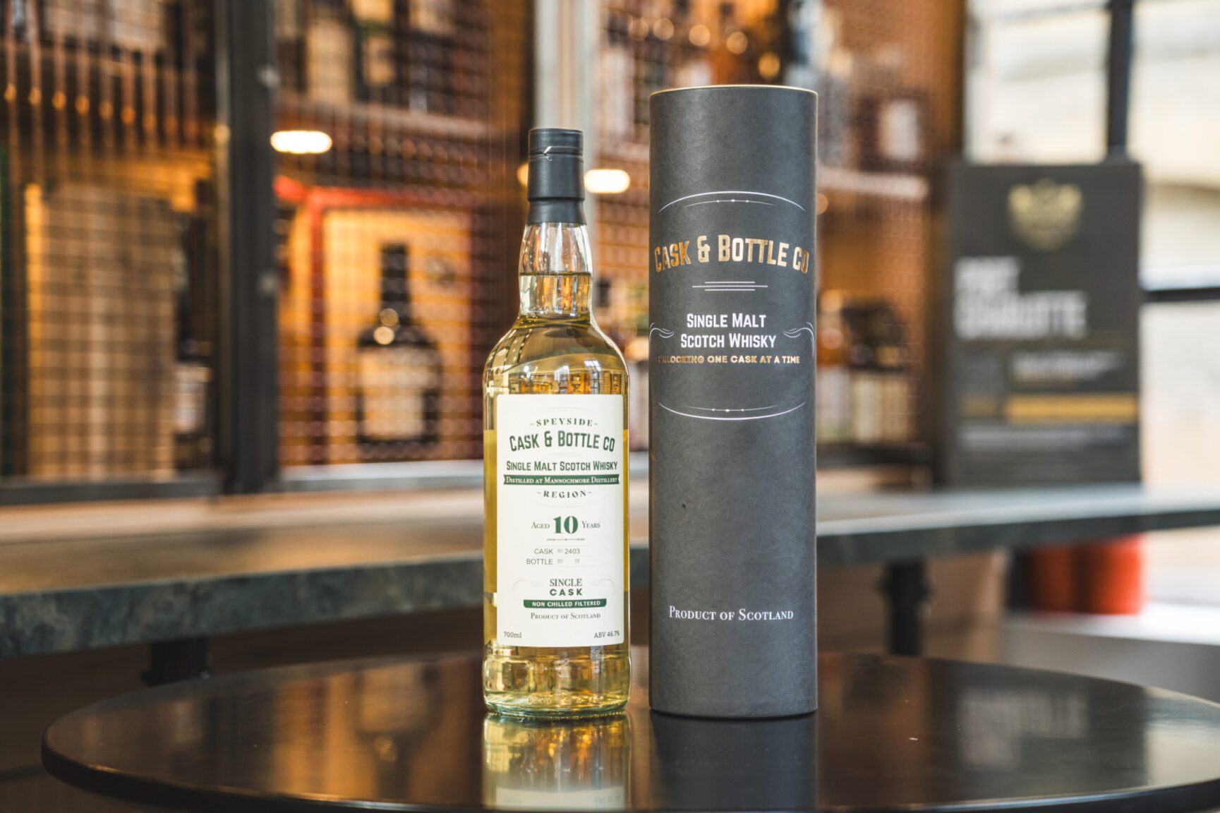 Cask & Bottle Co Mannochmore whisky made an impression