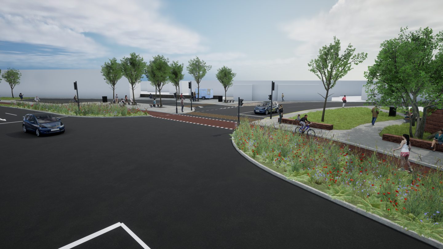 Designs reveal new-look Arbroath in £14 million active travel plan