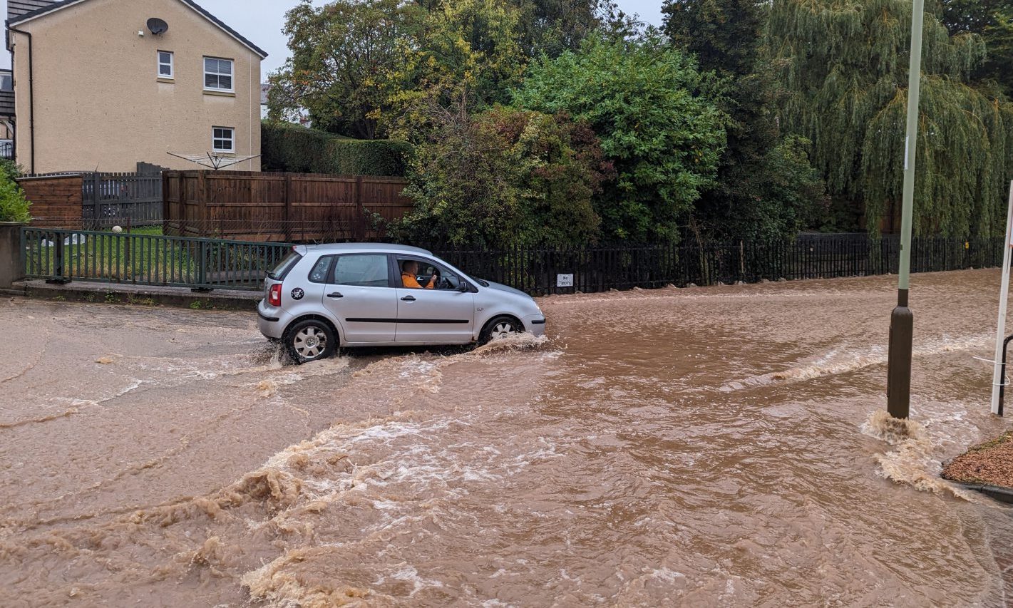 Severe flooding hits Perth & Kinross as police urge people to stay home