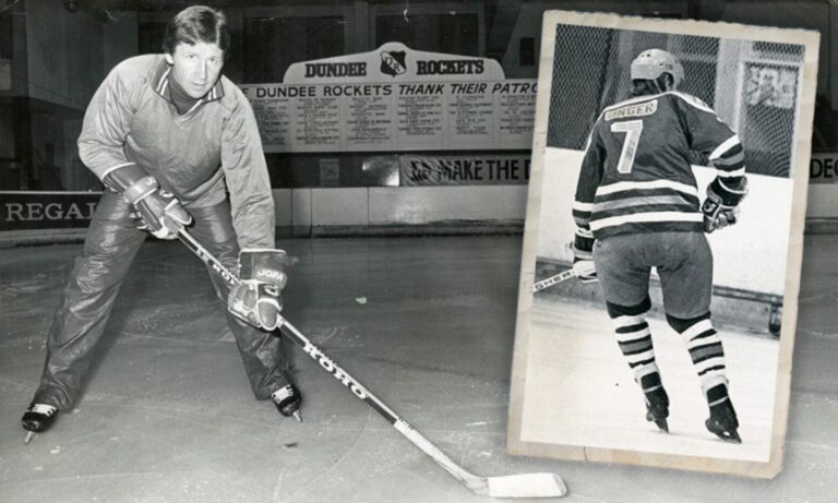 Dundee Rockets netted ice hockey legend Garry Unger in 1985
