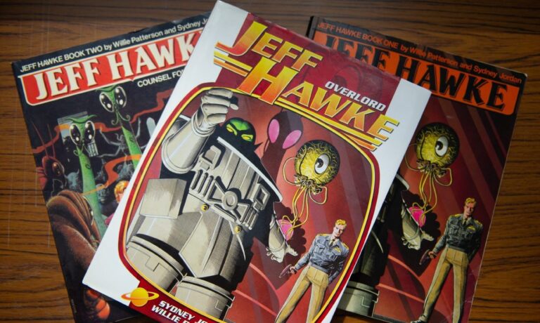 Space-hero Jeff Hawke was born in Dundee