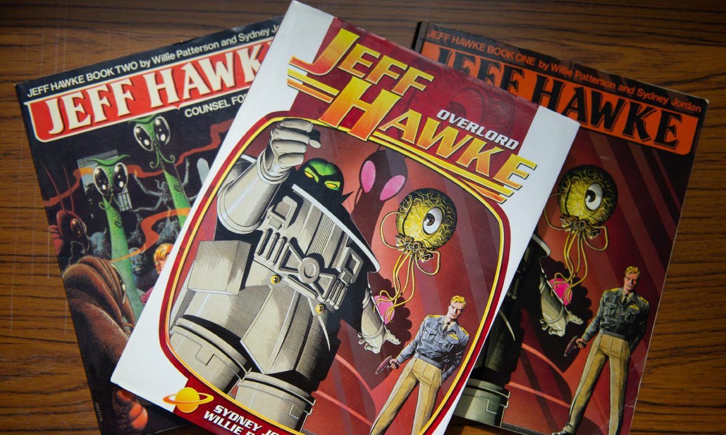 Space-hero Jeff Hawke was born in Dundee