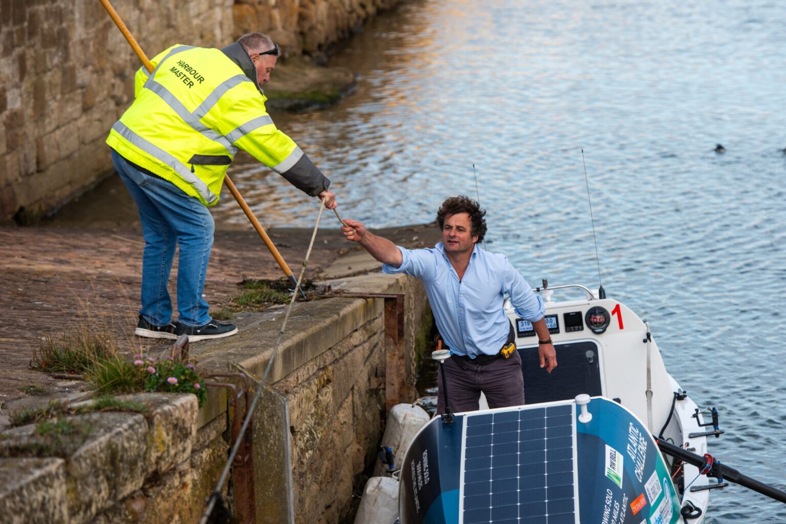Why is St Andrews businessman rowing solo across Atlantic?