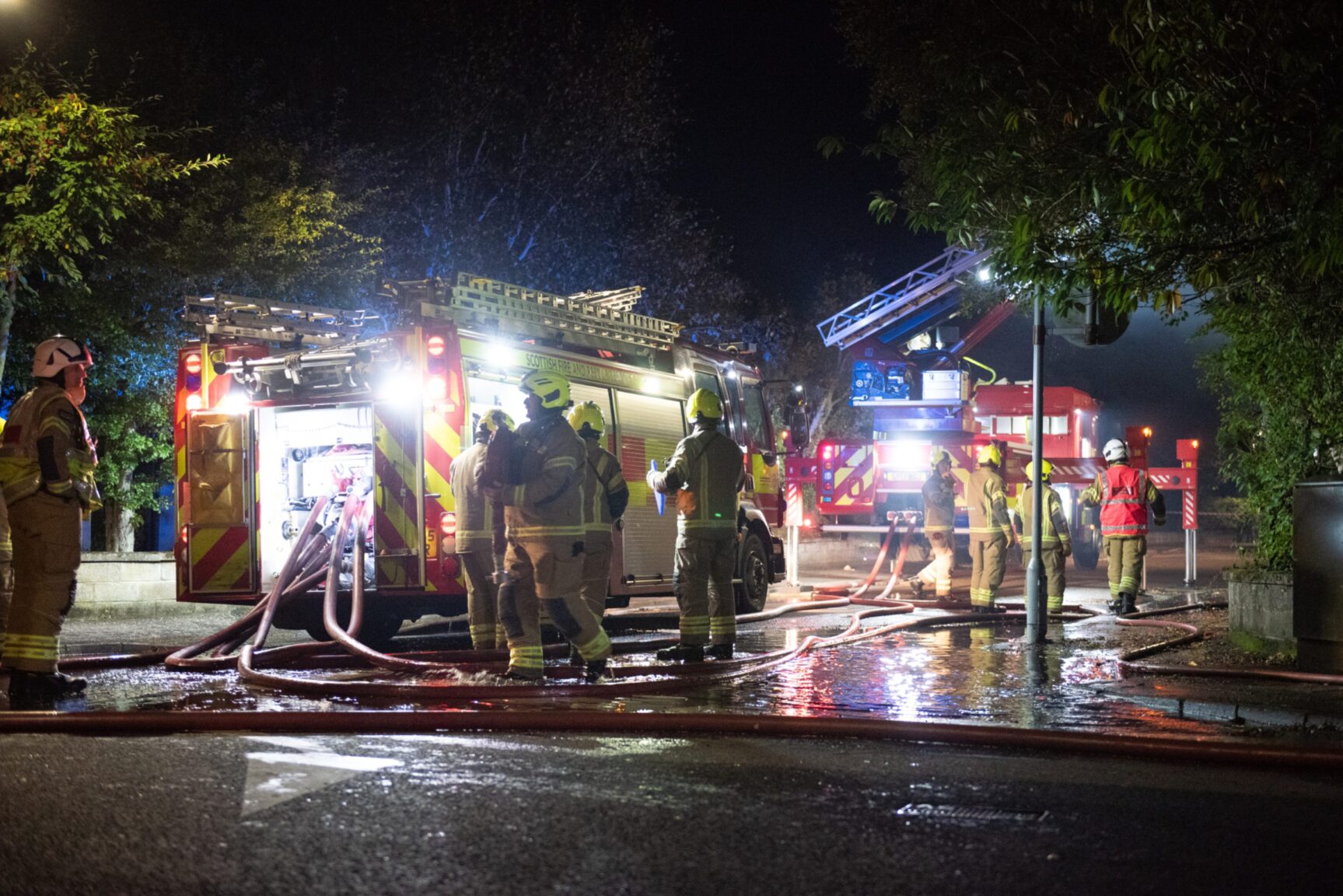 Four fire appliances tackle St Andrews house fire