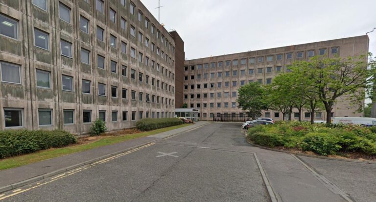Rothesay House Glenrothes demolition work begins