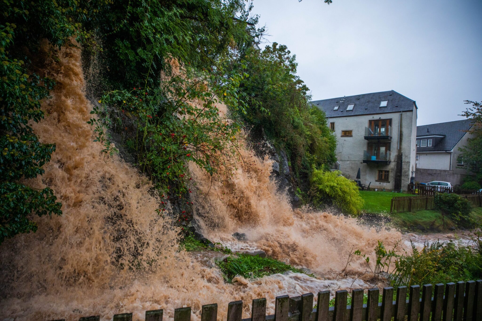 A9 slip road near Pitlochry closed for flooding repairs