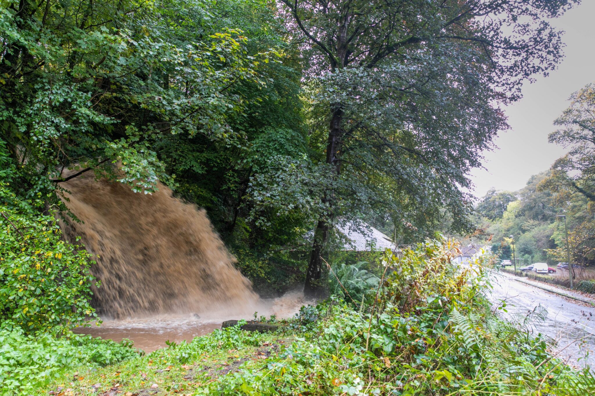 Storm Babet: Fife homes without power as River Eden bursts banks