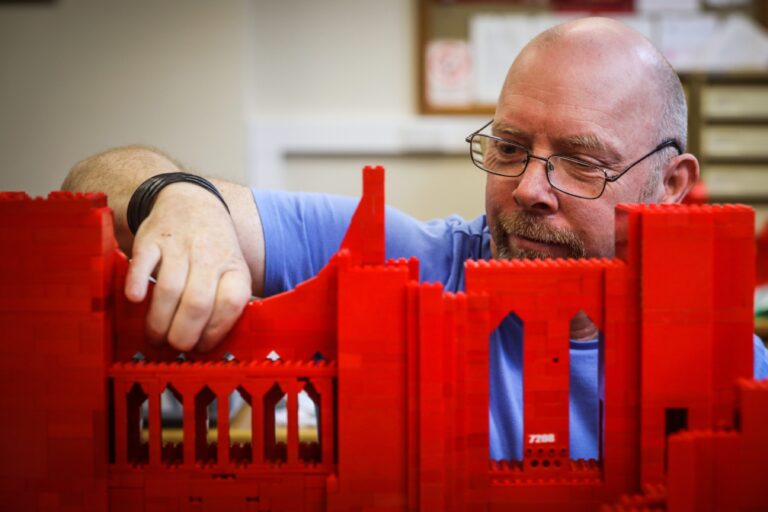 PICTURES: Lego modellers make Arbroath Abbey in miniature