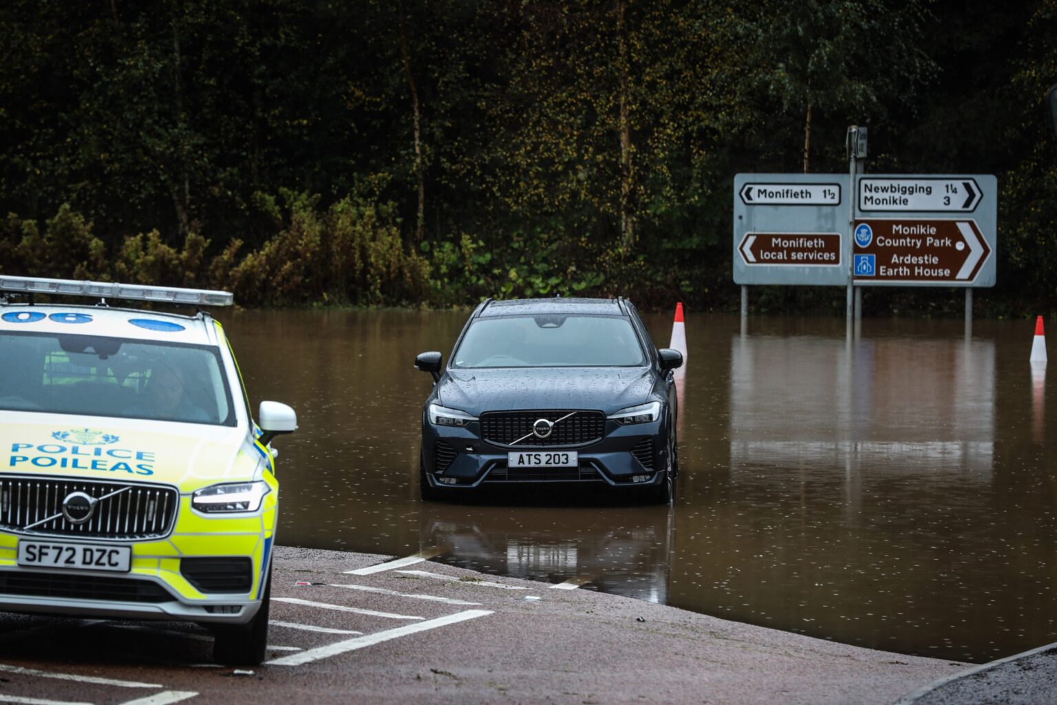 Shocking photos show extent of flooding across Courier Country