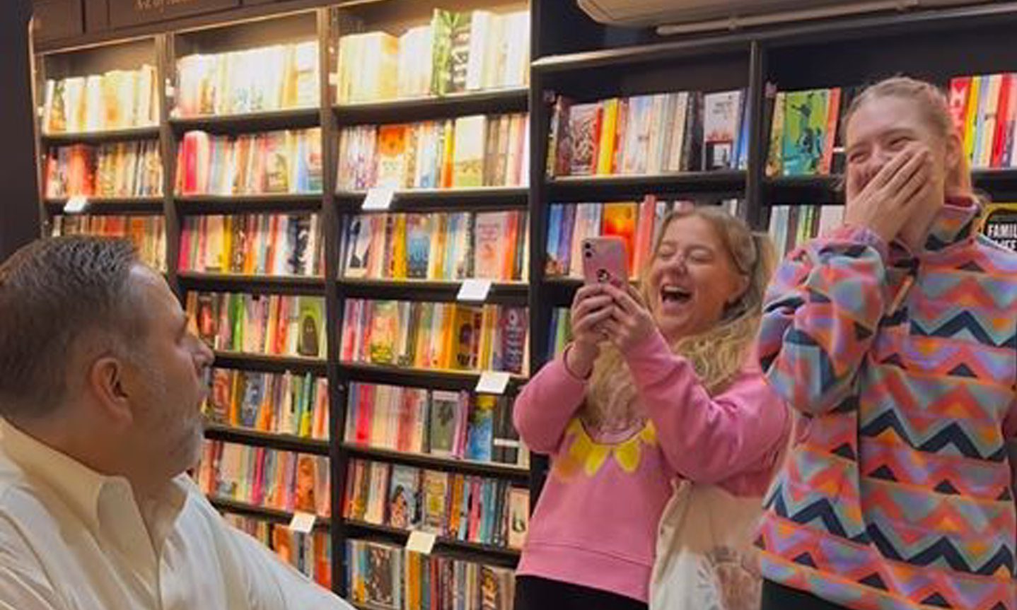Hundreds turn out to see David Walliams in Dundee