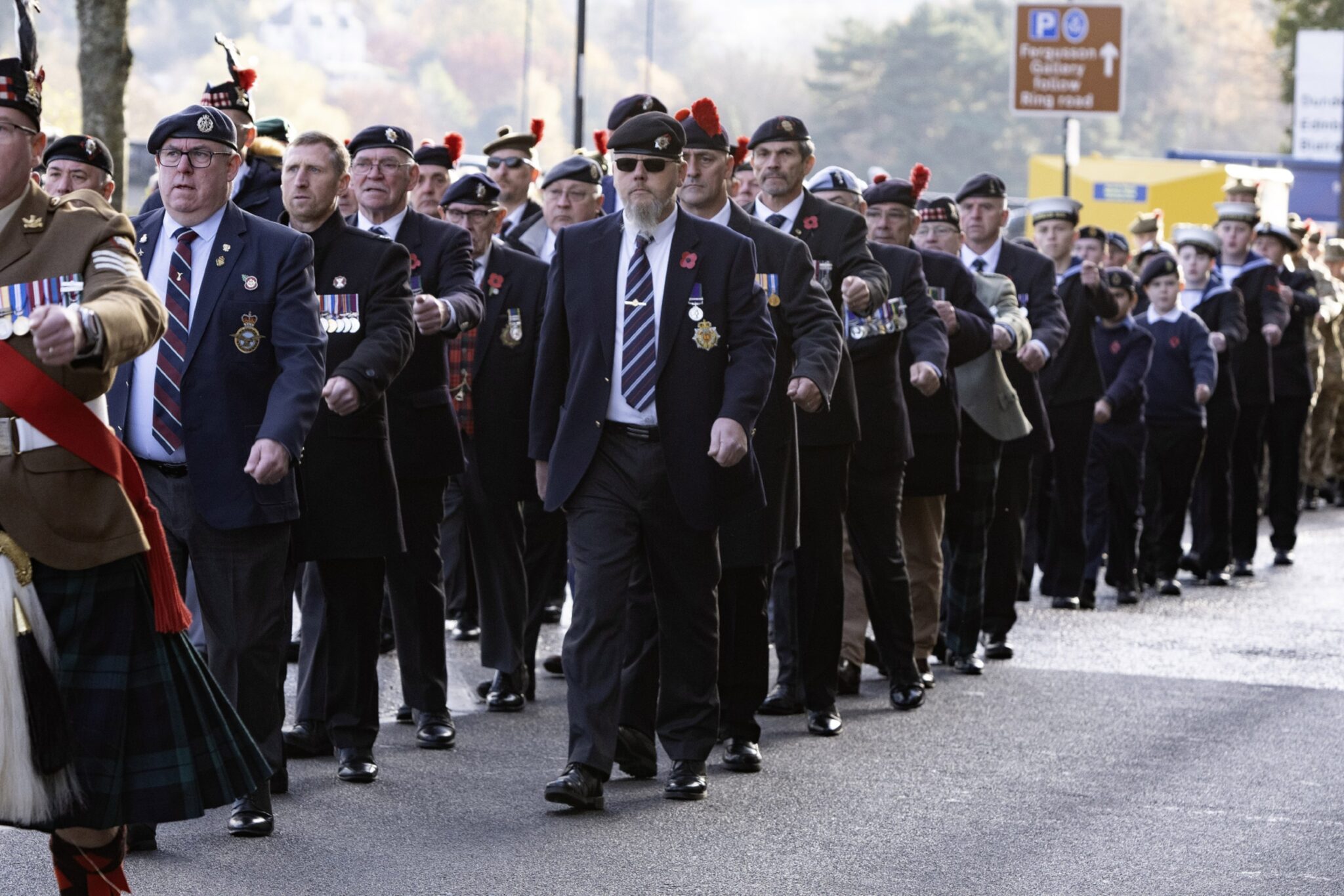 Perth Remembrance Day parade in pictures - The Courier