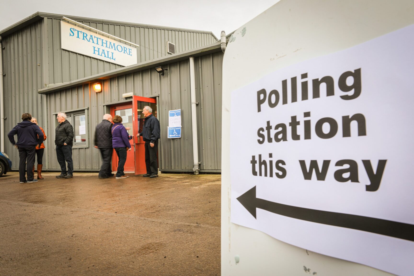 AM Phillip plan for Strathmore Hall at Forfar Mart