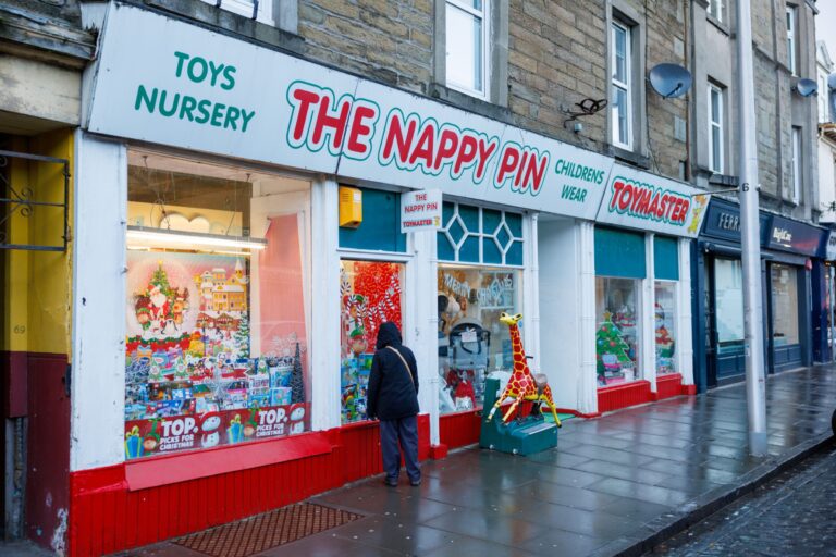 How Broughty Ferry's Toymaster shop flies the flag at Christmas