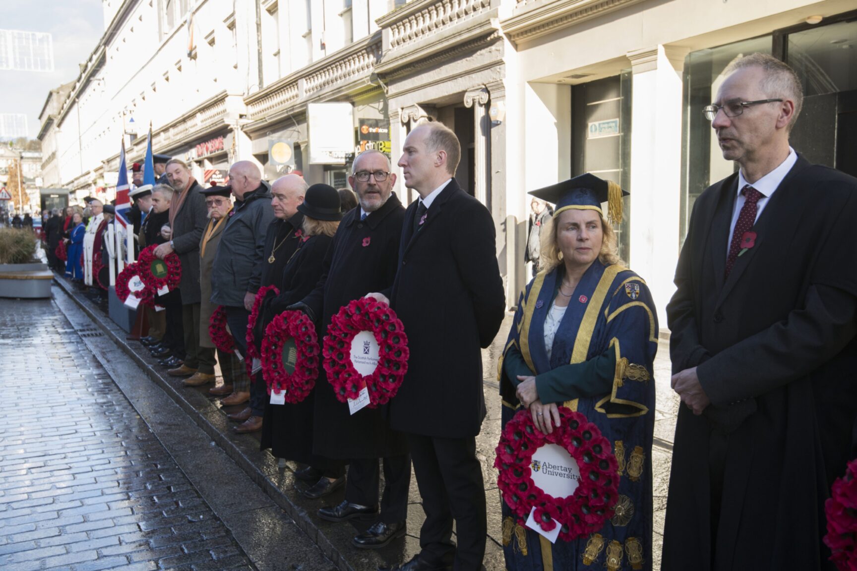 In pictures: Dundee honours the fallen on Remembrance Sunday