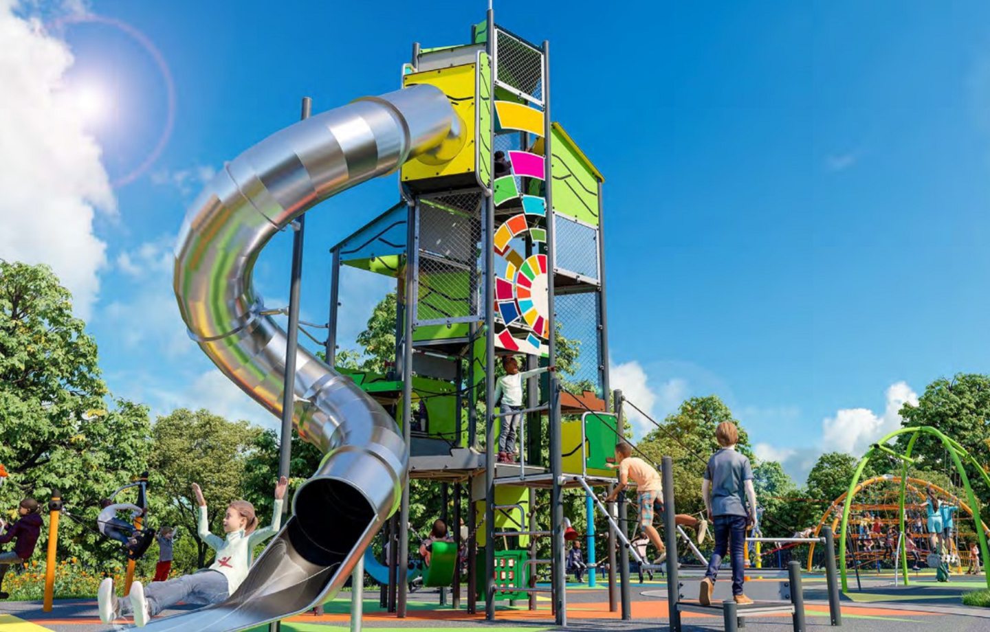 First look at £4m Riverside Park playpark in Glenrothes