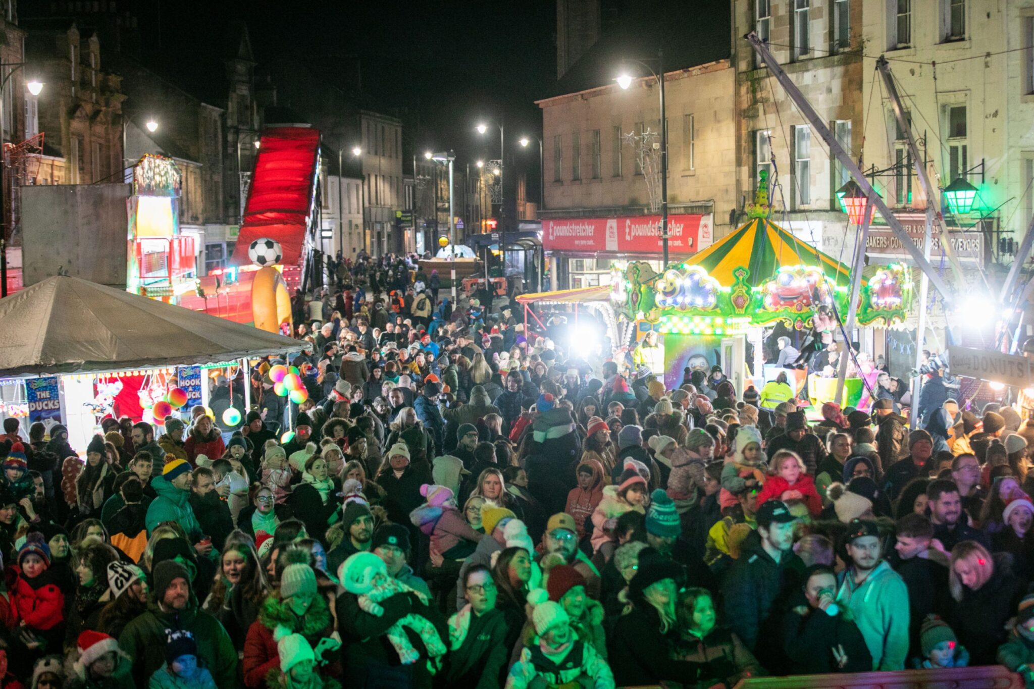 Best pictures from Cupar Christmas lights switch-on - The Courier