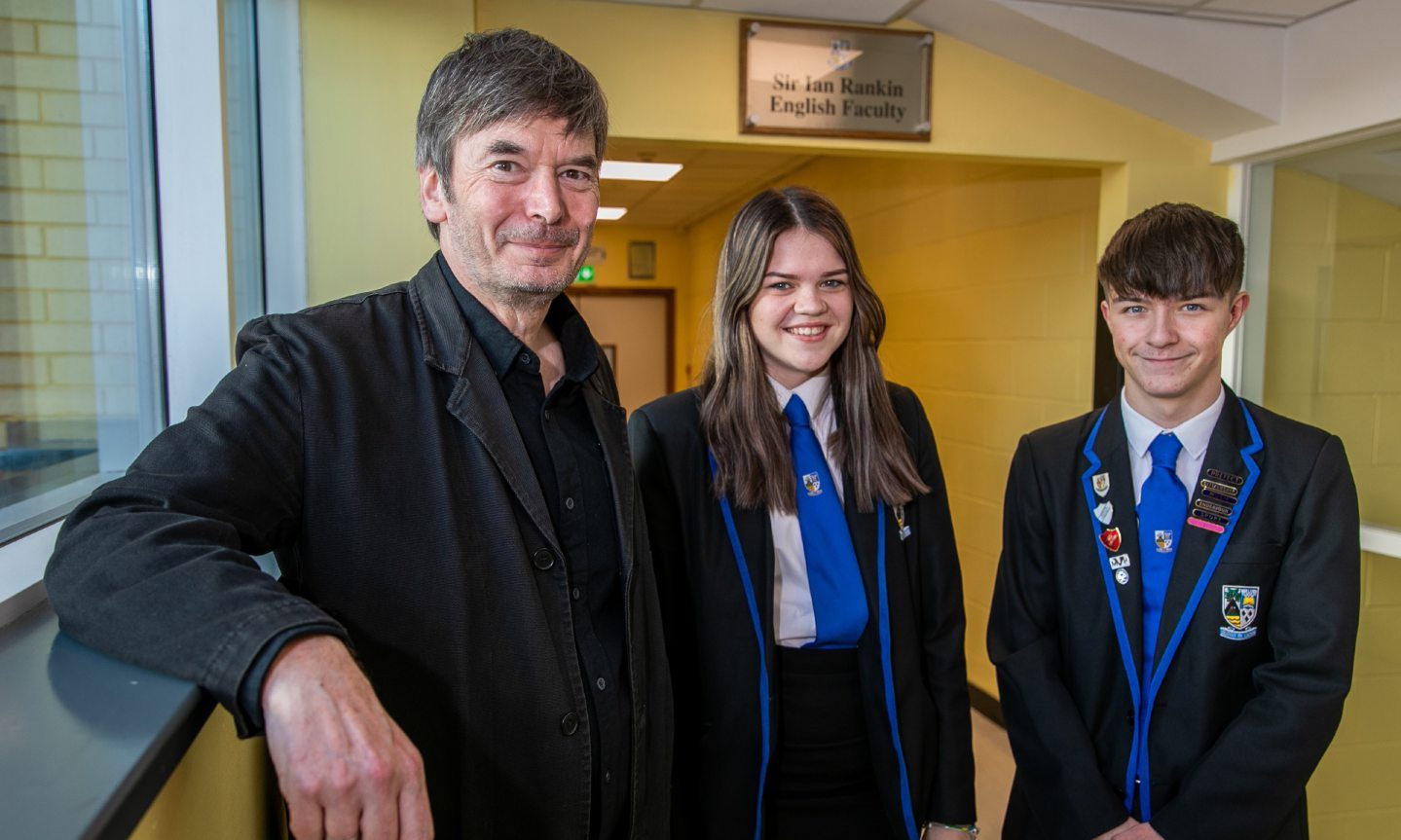 Author Ian Rankin recalls his Beath High School days