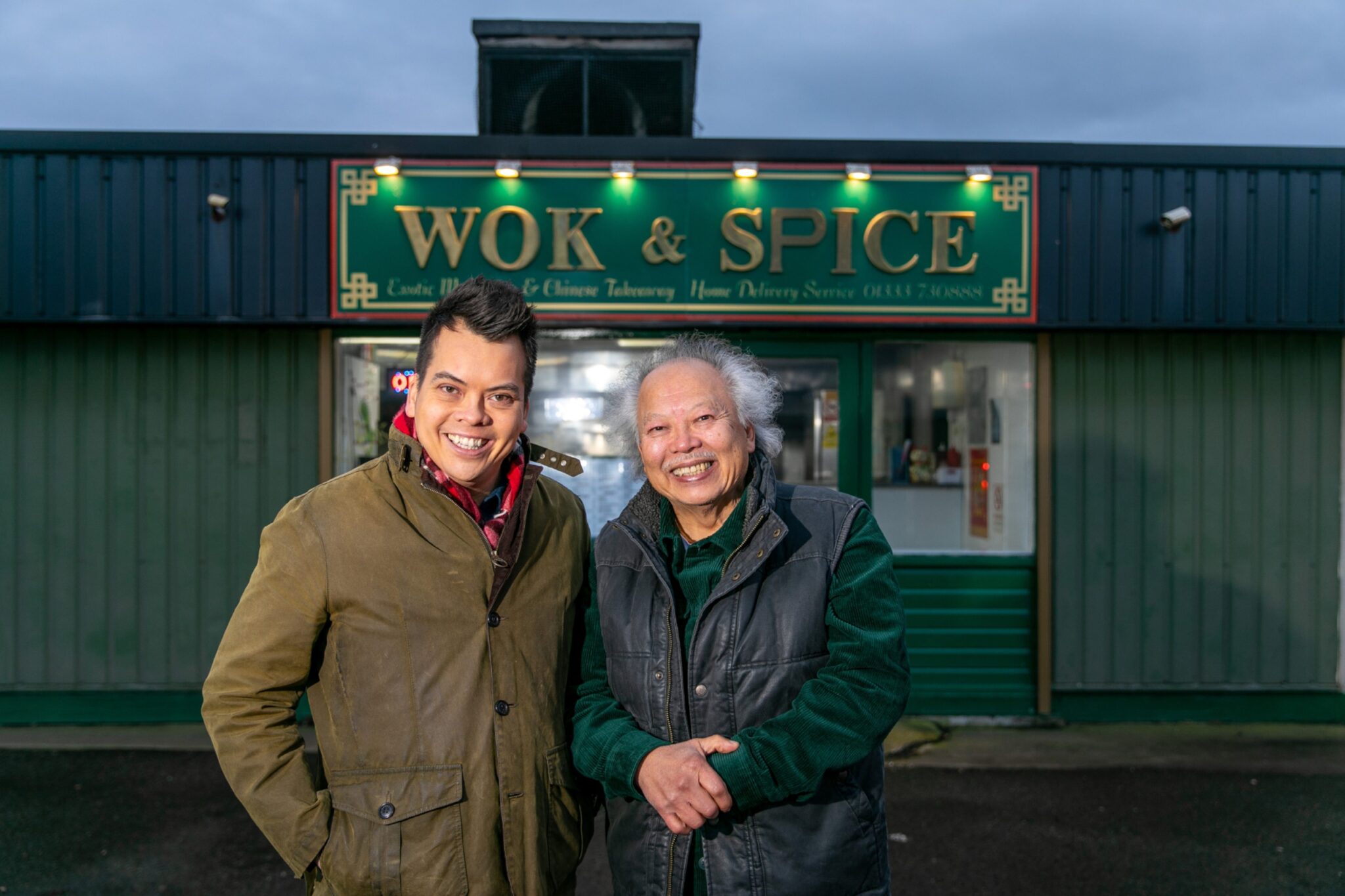 Merry Kwek-mas: Fife foodie Nick recalls 'takeaway' Christmases