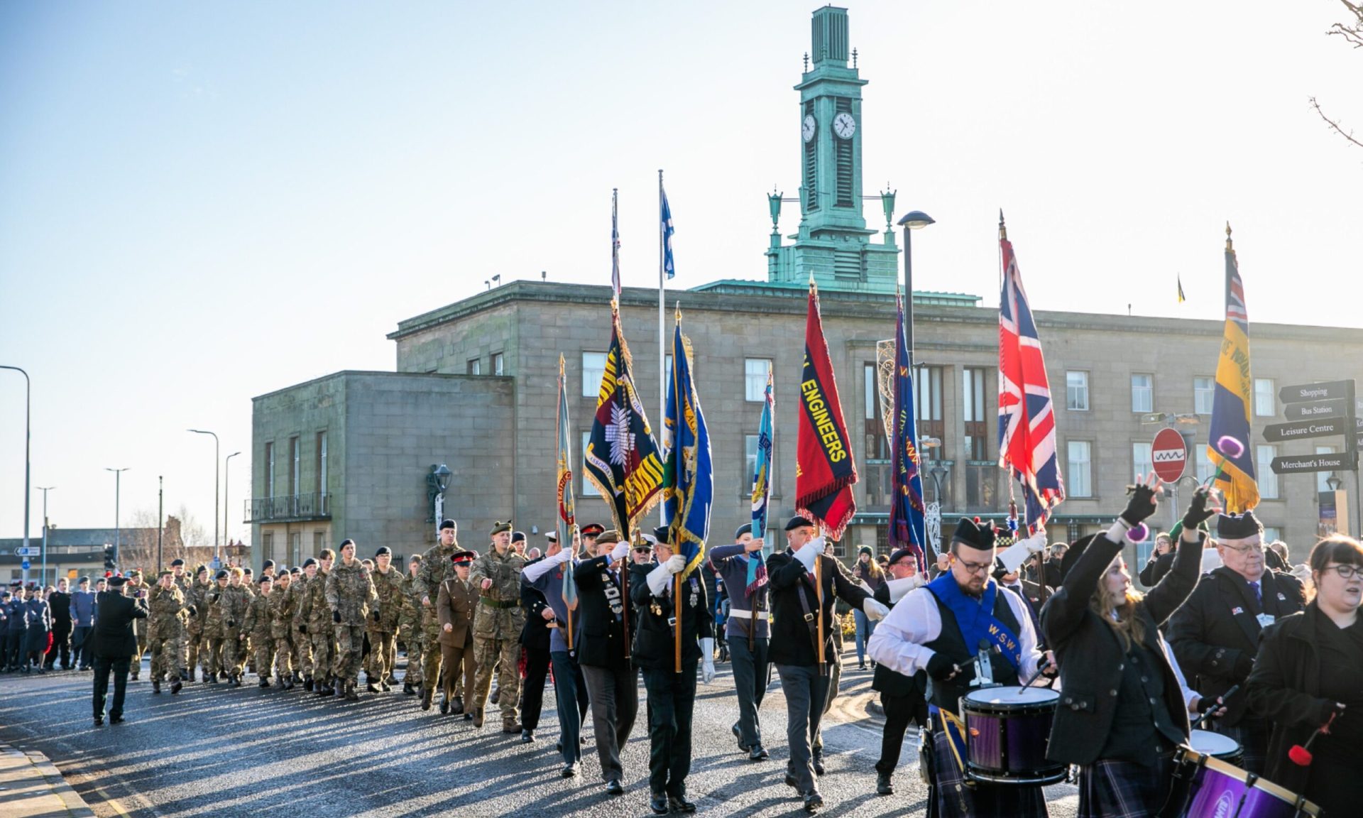 Remembrance Sunday in Fife: Pictures as hundreds fall silent