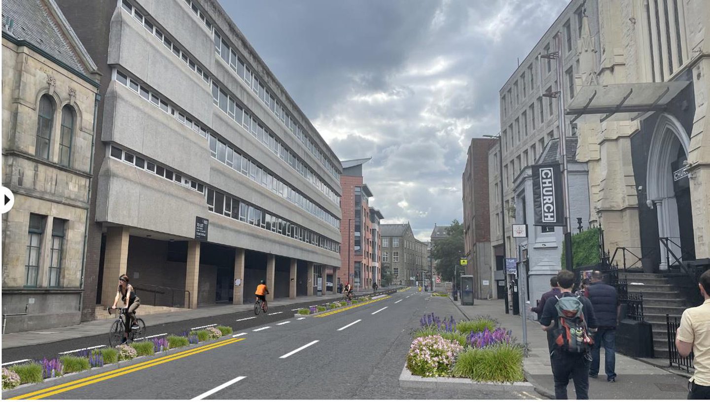 New images show 6 active travel routes around Dundee city centre