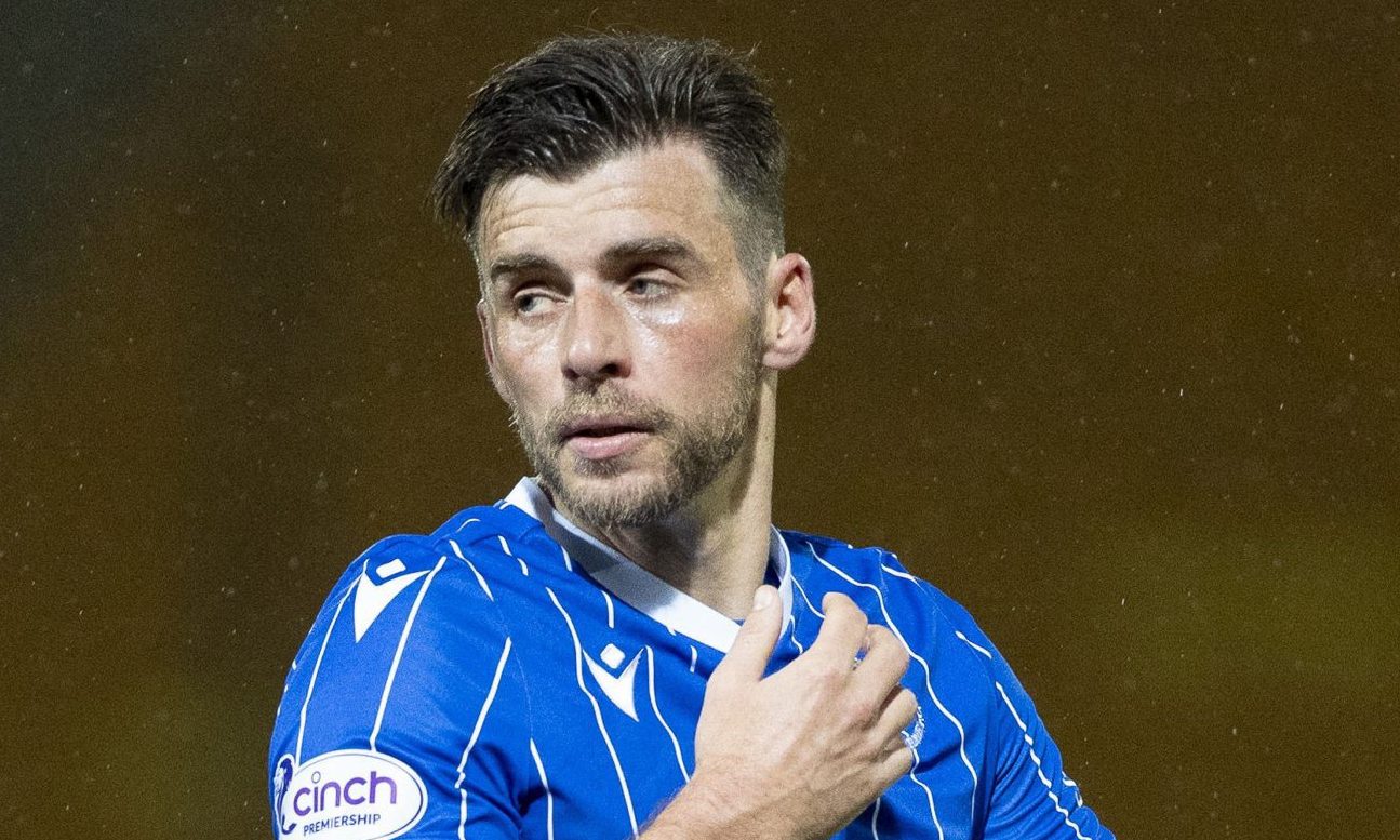 St Johnstone fans support Rachel Borthwick & Graham Carey