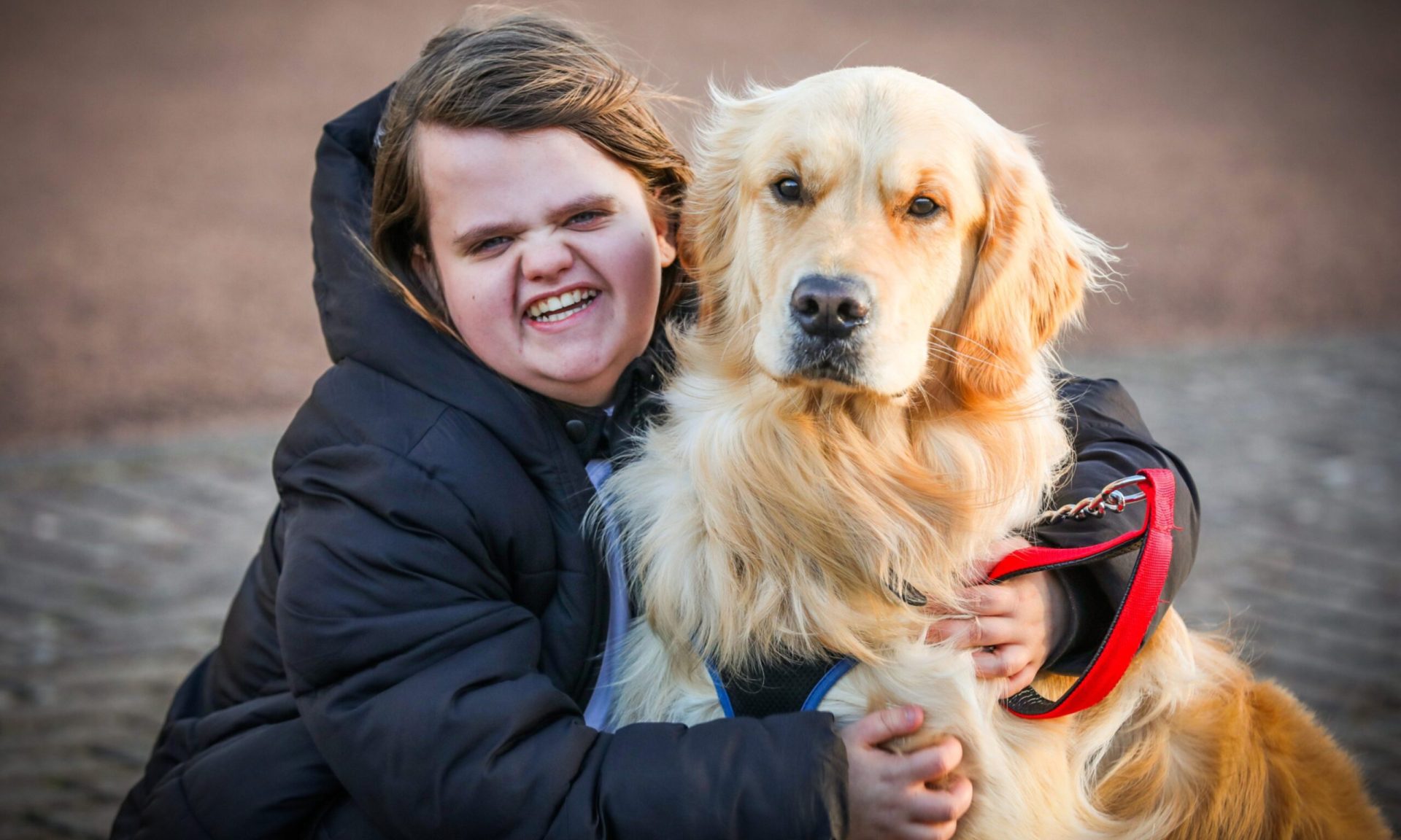 How St Paul's Academy dog Reggie melts troubles away for Katie