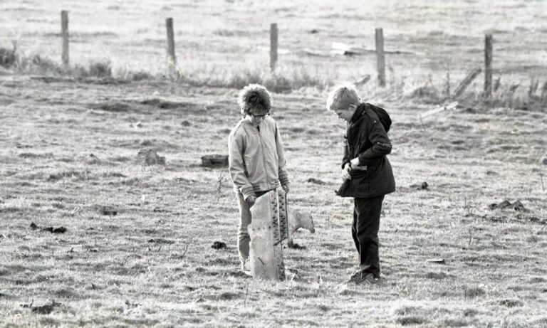 Lockerbie bombing: Unseen pictures of disaster 35 years ago