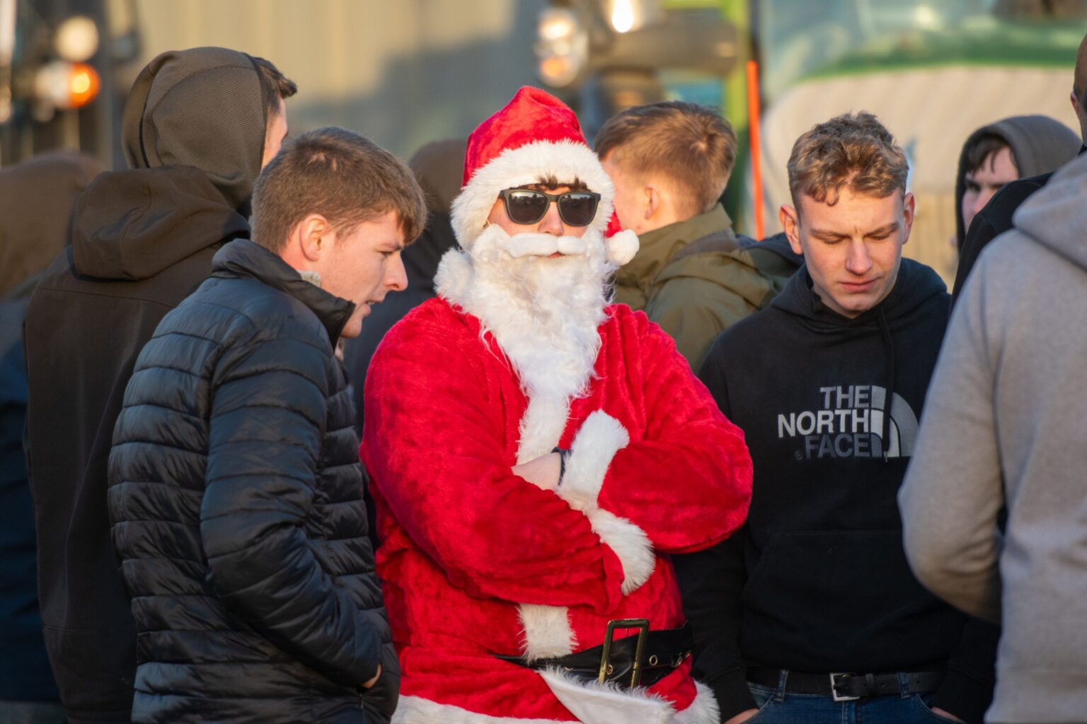 Forfar JAC charity tractor run in pictures