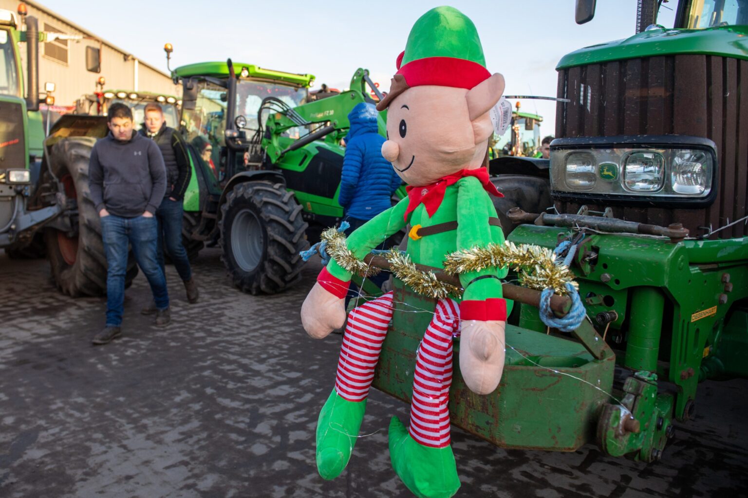 Forfar JAC charity tractor run in pictures