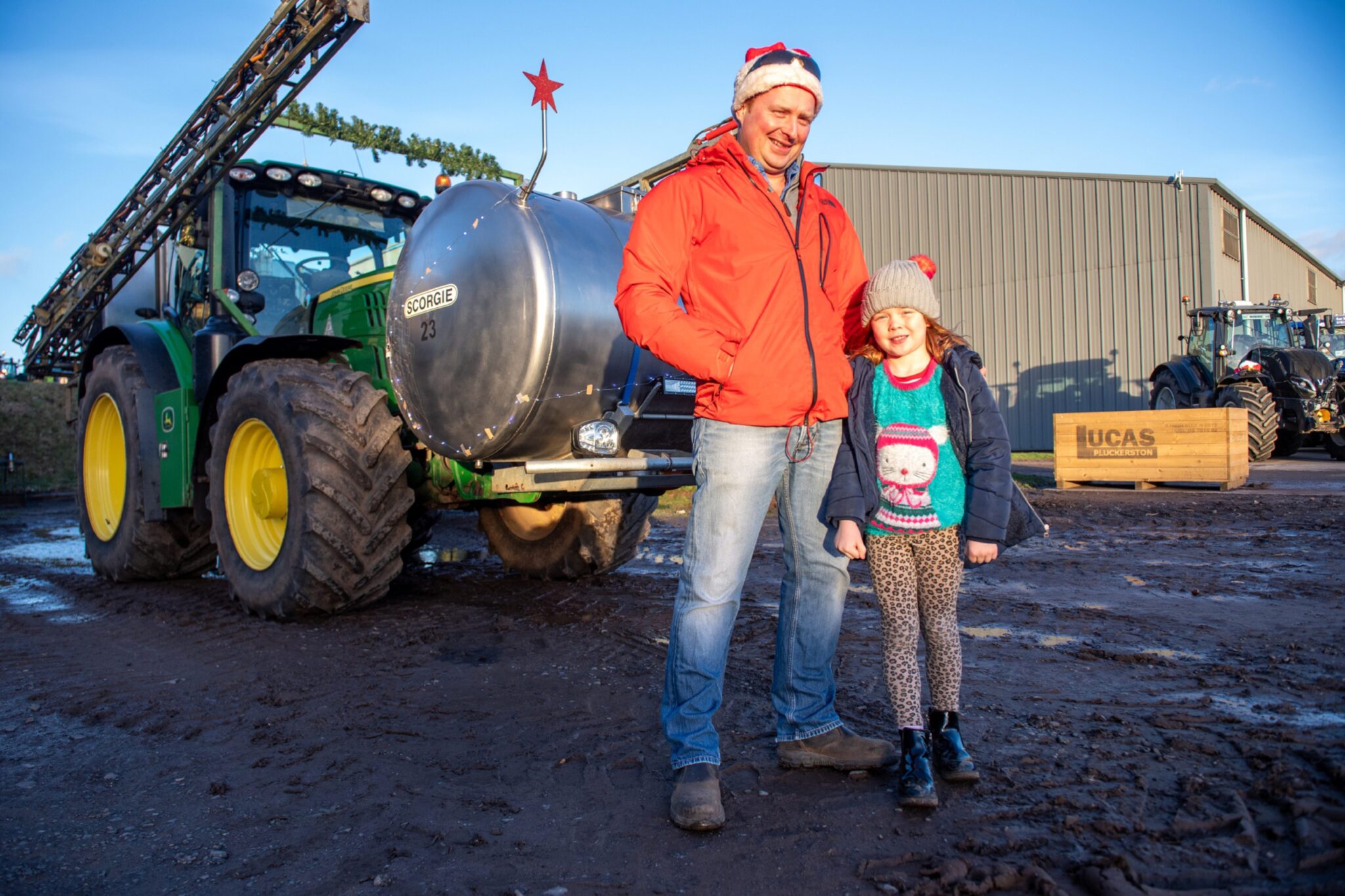 Forfar JAC charity tractor run in pictures