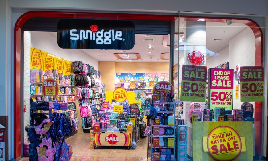 Smiggle store in Dundee's Overgate Shopping Centre to close