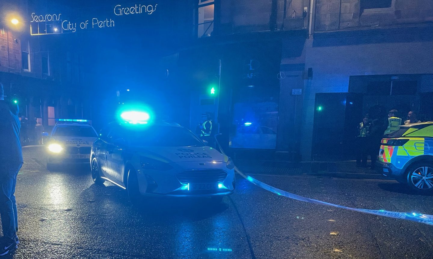 Police seal off Perth street for hours after man, 18, stabbed