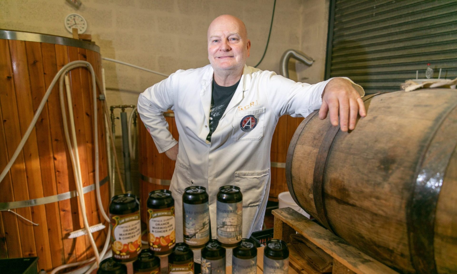 Scientist turned brewer Danny shows love for Dundee in craft beers